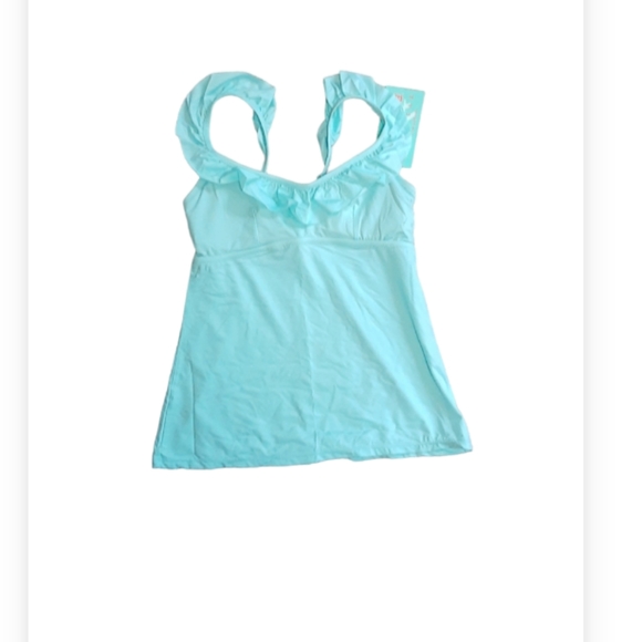Haley and the Hound | Swim | Nwt Haley And The Hound Light Blue Tankini ...